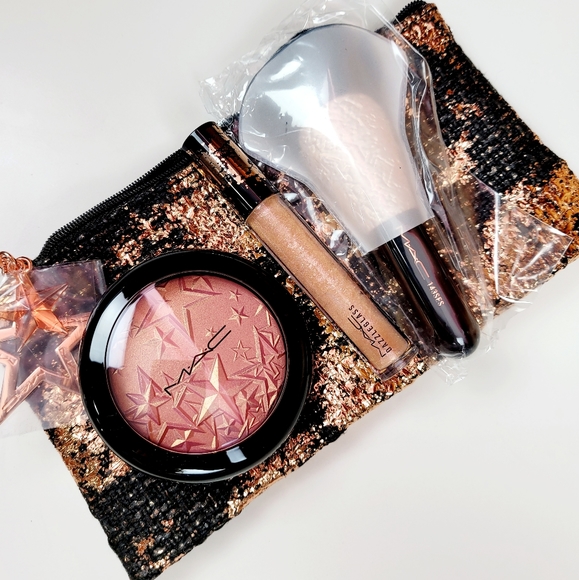 MAC Cosmetics | Makeup | Mac Sprinkle Of Shine 4 Piece Kit Pink | Poshmark